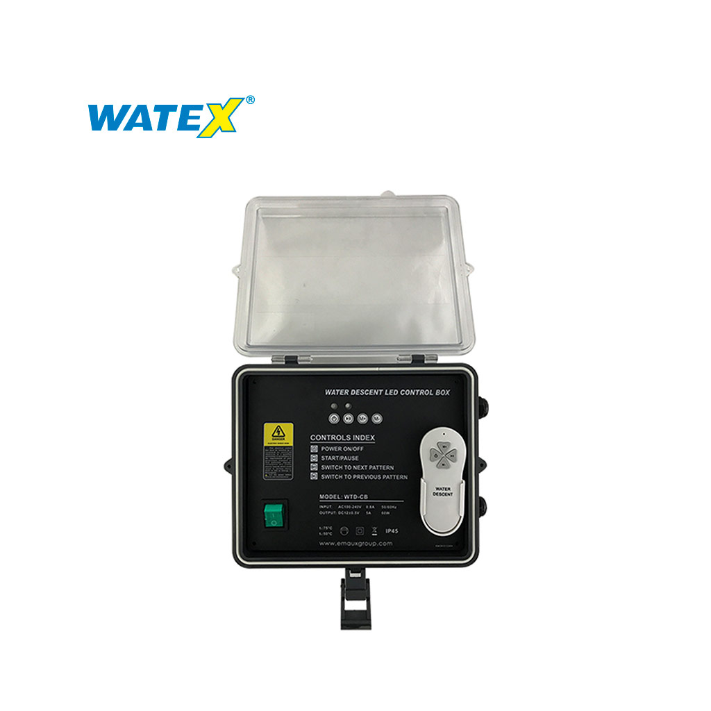 Caja y Control para Cascadas LED Watex - Tienda A&B Water Solutions